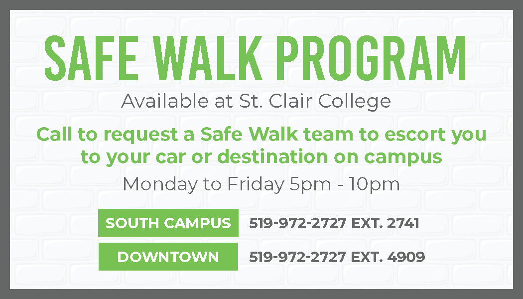 SafeWalk | St. Clair SRC - Student Representative Council